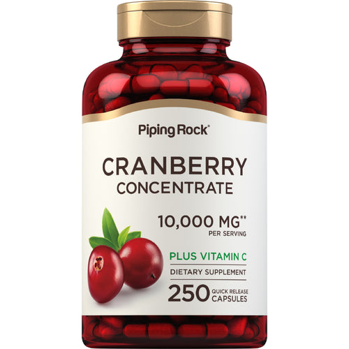 Cranberry Concentrate Plus Vitamin C, 10,000 mg (per serving), 250 ...