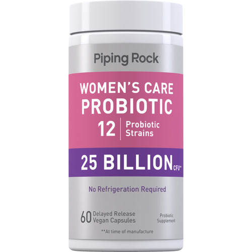 Women's Prebiotic & Probiotic 25 Billion CFU, 60 Delayed Release Vegan Caps